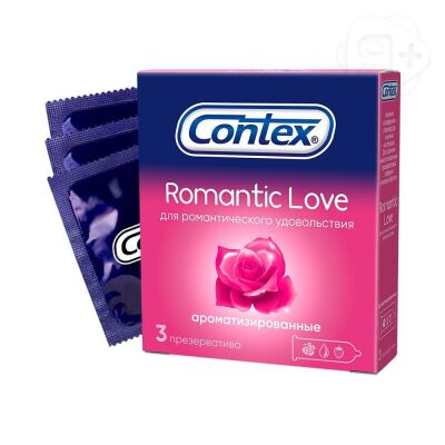 Презервативы Contex Romantic Love N3 ароматизированные | Я+аптека