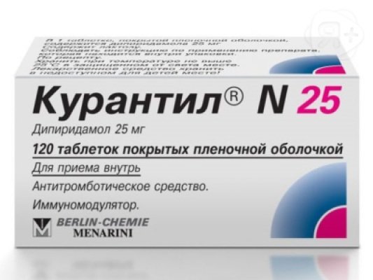 Курантил N 25 таб 25мг N120 | Я+аптека