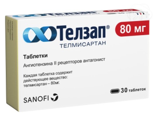Телзап таб 80мг N30 | Я+аптека